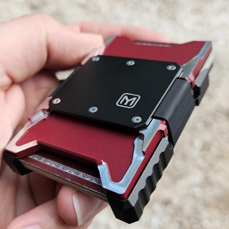 Titanium Wallet - Etsy