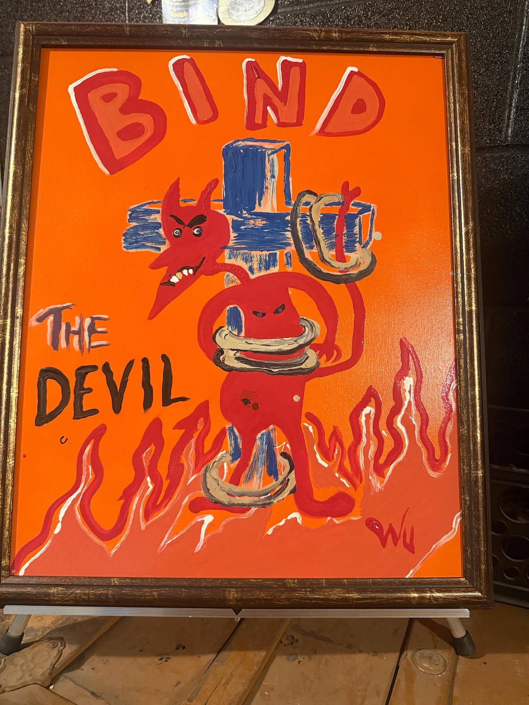 Bind the Devil Religious Artwork - Etsy