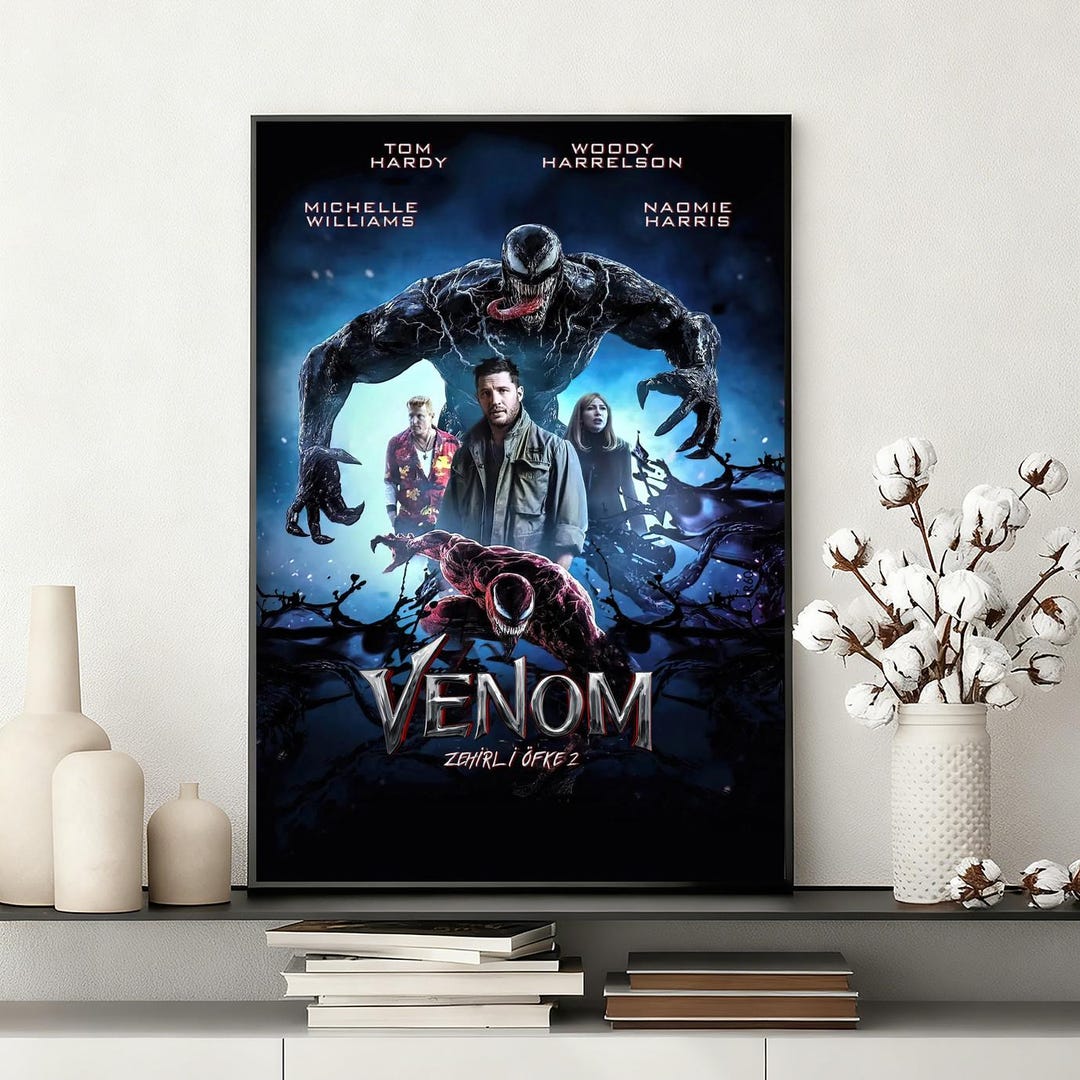 Venom: Let There Be Carnage Movie Poster, Tom Hardy, Woody Harrelson ...