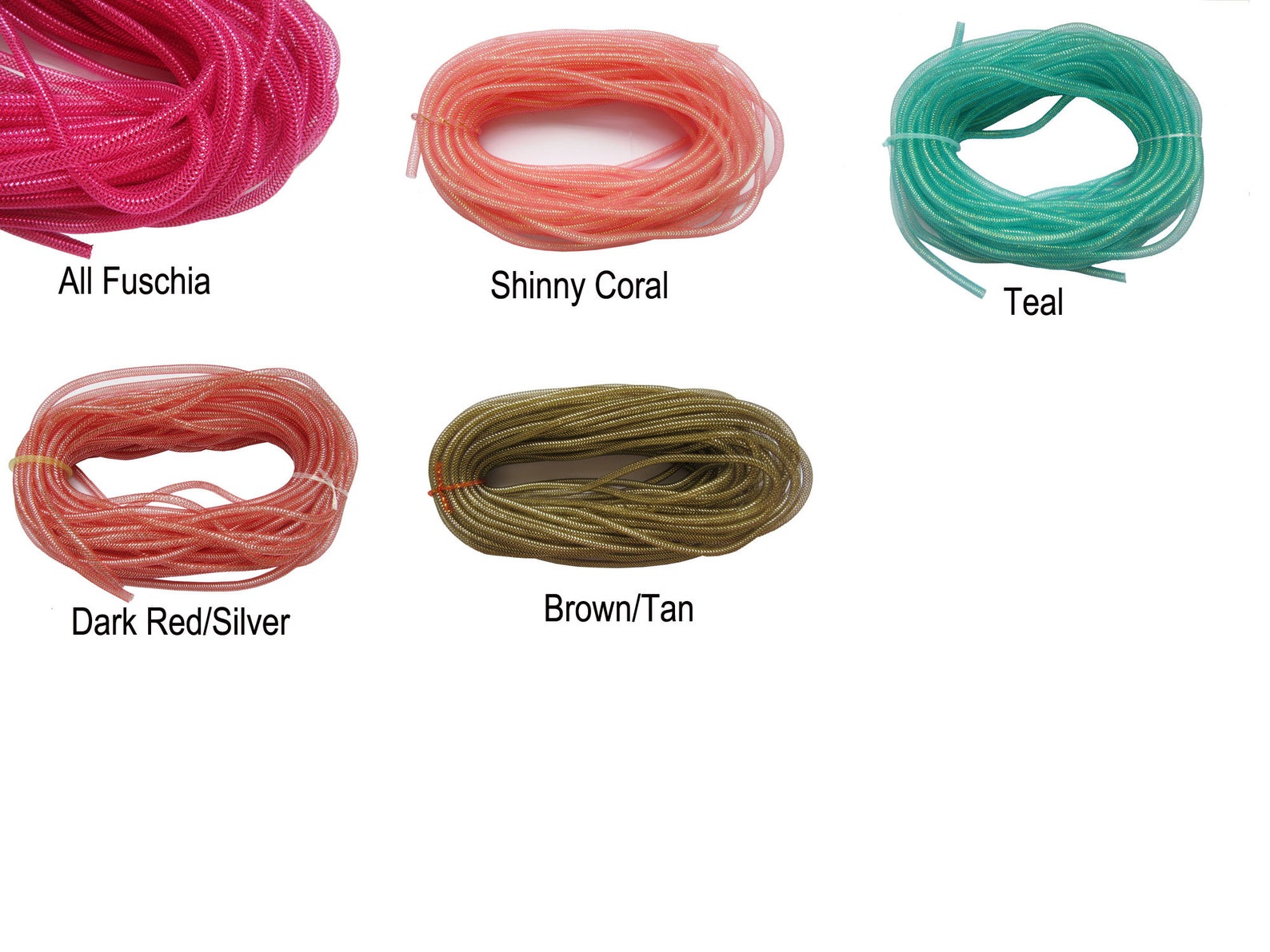 15 Yards Mesh Tube Wreath Making Supplies 8mm Mesh Tubing | Etsy