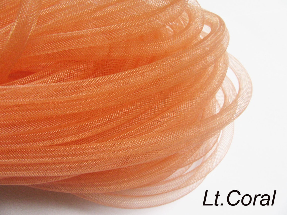 8mm Solid Mesh Tube, 25 Yards, Wreath Making, DIY Craft - Etsy