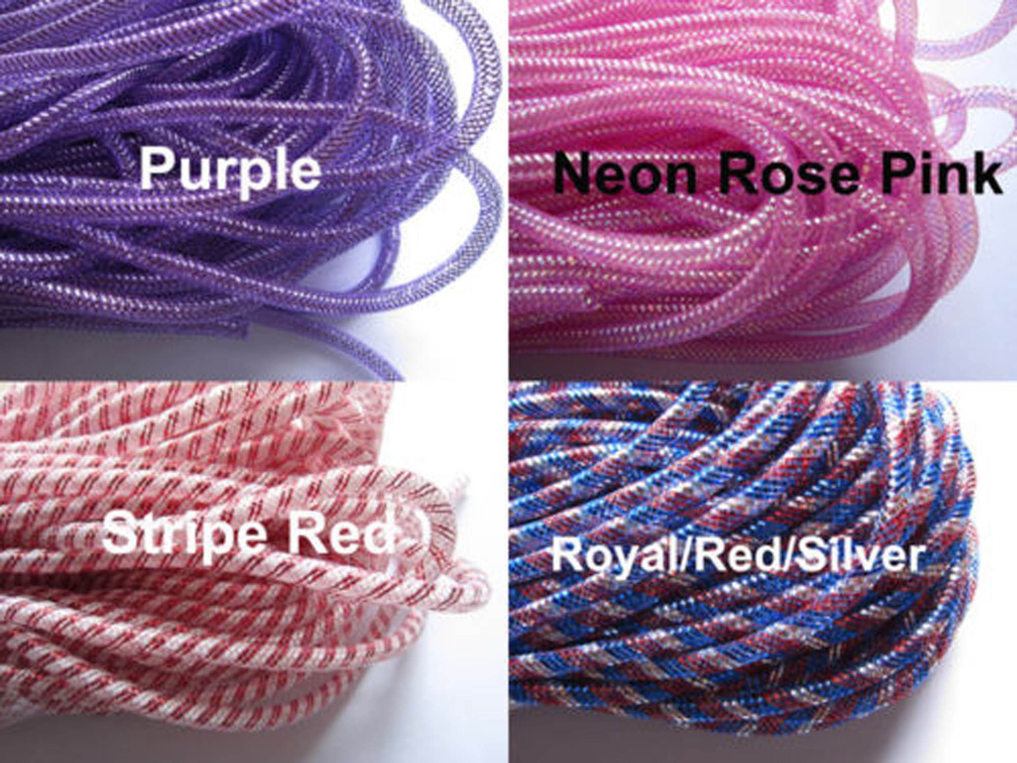 15 Yards Mesh Tube Wreath Making Supplies 8mm Mesh Tubing | Etsy