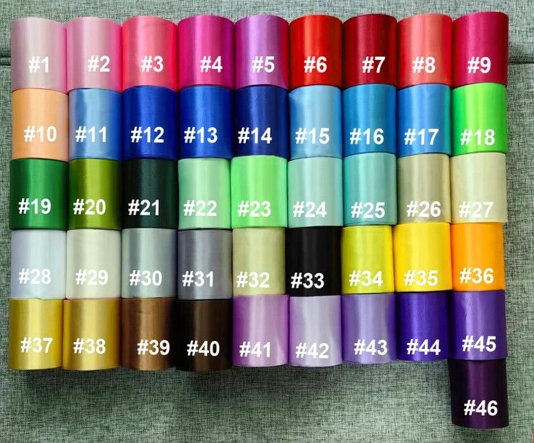 6 Inch Satin Ribbon Wide Satin Ribbon for Grand Opening Cutting ...