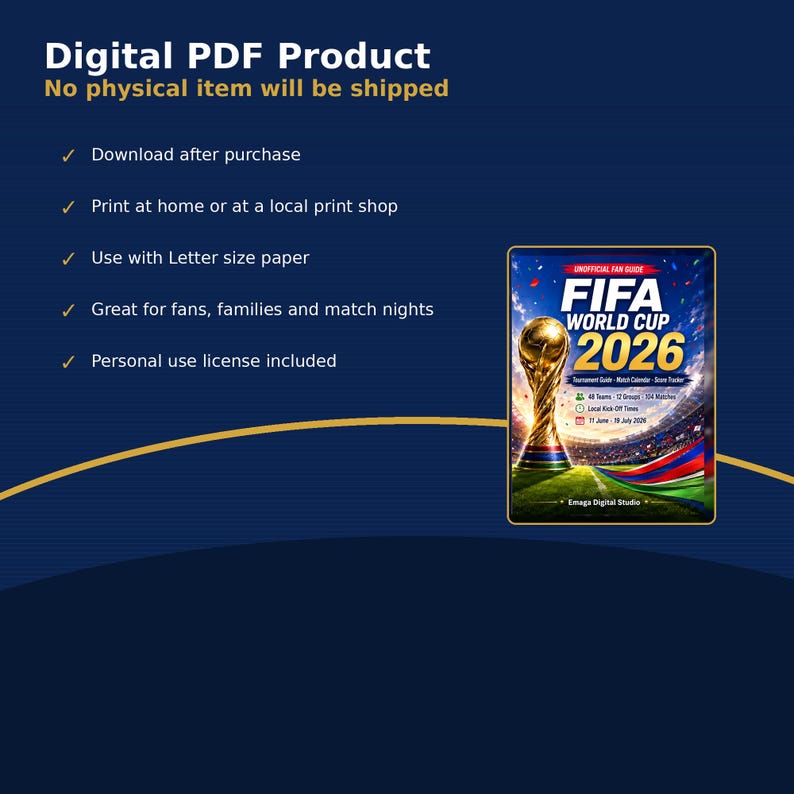 World Cup 2026 Fan Guide, Score Tracker, Match Calendar (PDF Download ...