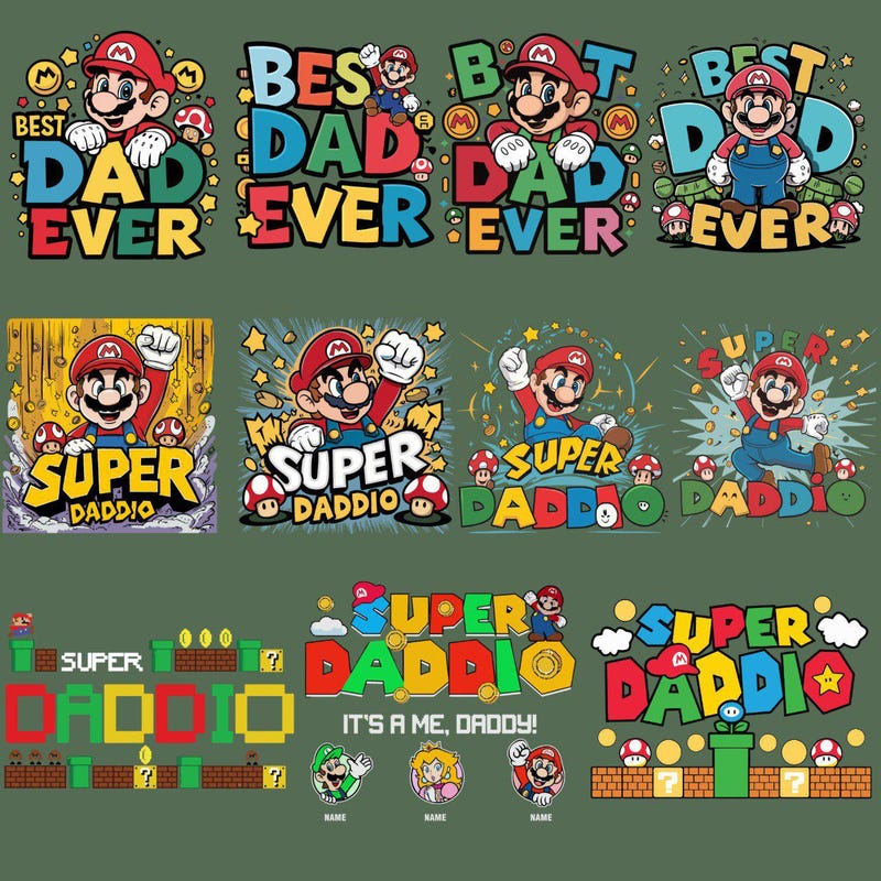Super Daddio Designs - Etsy