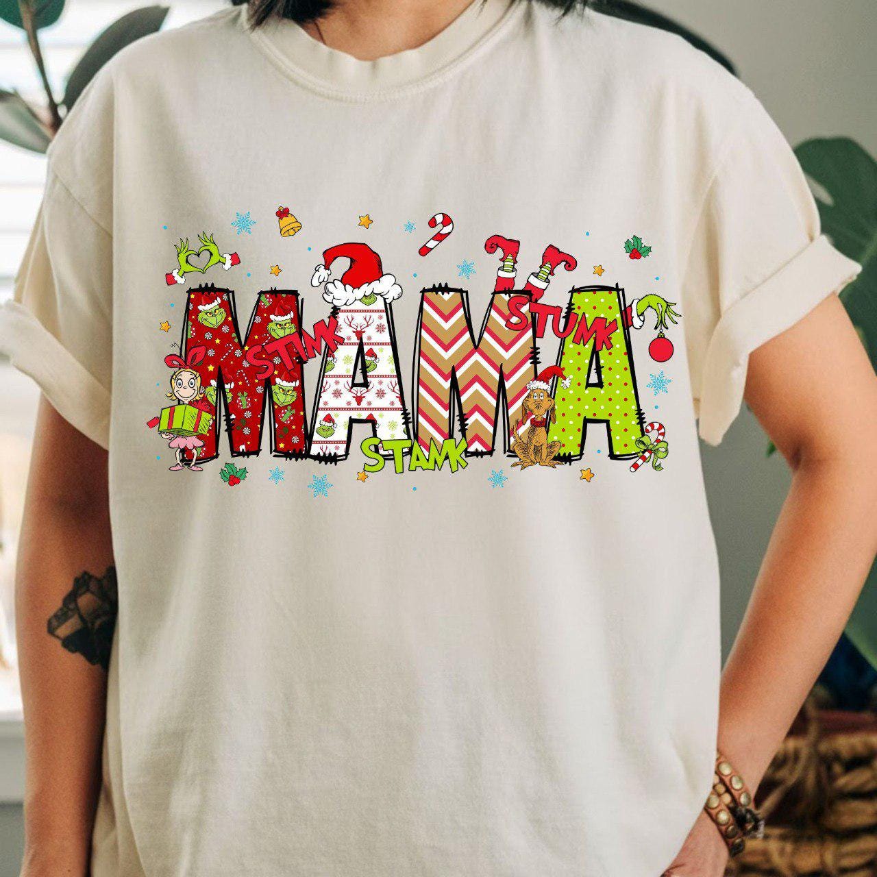 Grinch Family Name PNG Bundle – Grandma, Grammy, Momma, Mommy, Gigi ...