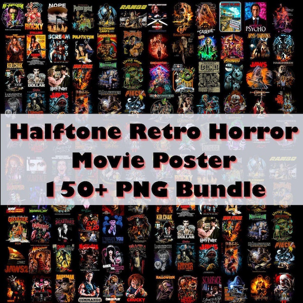 Horror Movie Poster - Etsy