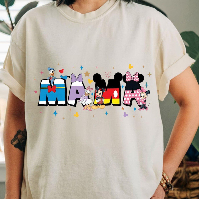 Mama Characters Bundle PNG – Cute Cartoon Mama Name Designs, Mother’s ...