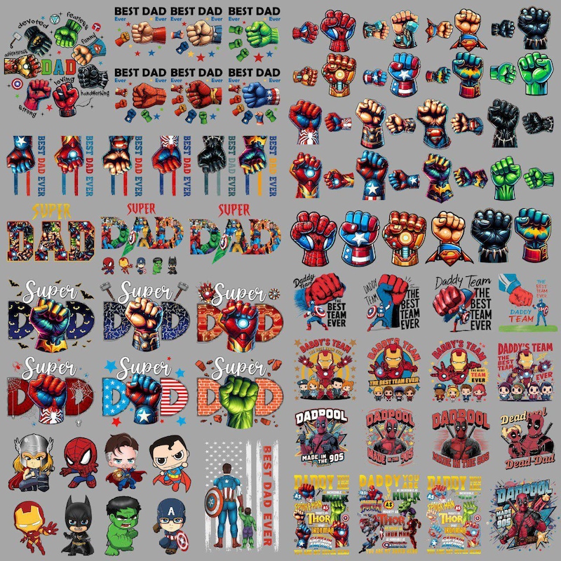Dad Super Hero Svg - Etsy