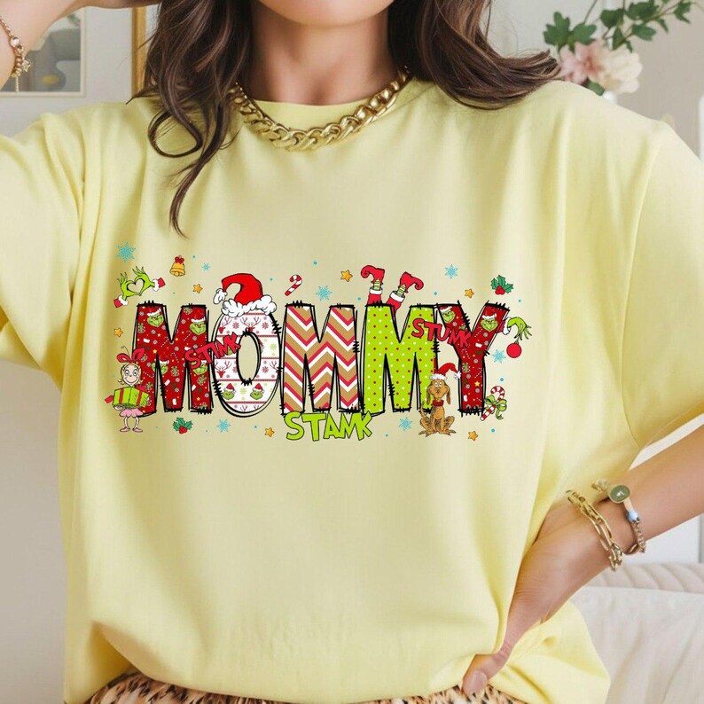 Grinch Family Name PNG Bundle – Grandma, Grammy, Momma, Mommy, Gigi ...