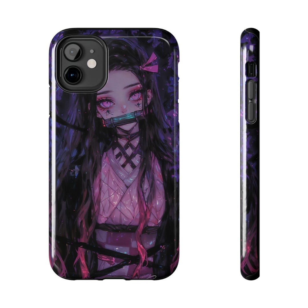 Demon Slayer Phone Case | Anime Nezuko Tanjiro Illustration - Etsy