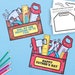 Fathers Day Toolbox Craft for Kids, Father's Day Gift, Fathers Day ...