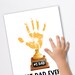 Fathers Day Handprint Craft, Trophy, Best Dad, Fathers Day Gift ...
