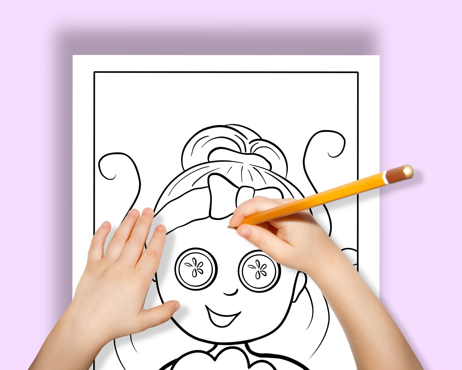 Spa Day Coloring Pages, Pamper Party, Girls Birthday, Activity Sheets ...