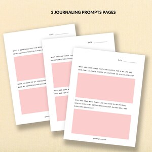 Self Care Planner Printable, Self Love Journal, Mindfulness Journals ...