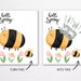 Bee Handprint Craft, Hello Spring Handprint Craft, Handprint Art, Kids ...