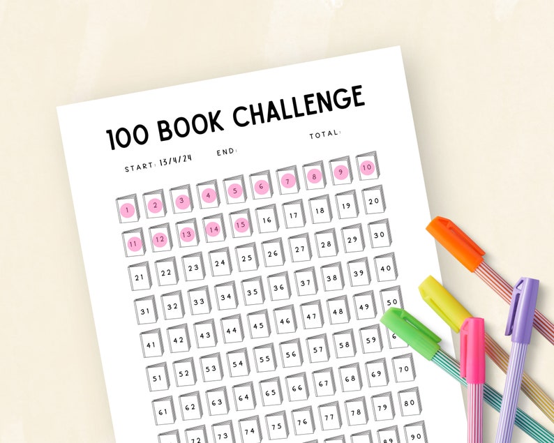 Book Journal Planner, Printable Reading Tracker Journal, Reading Log ...