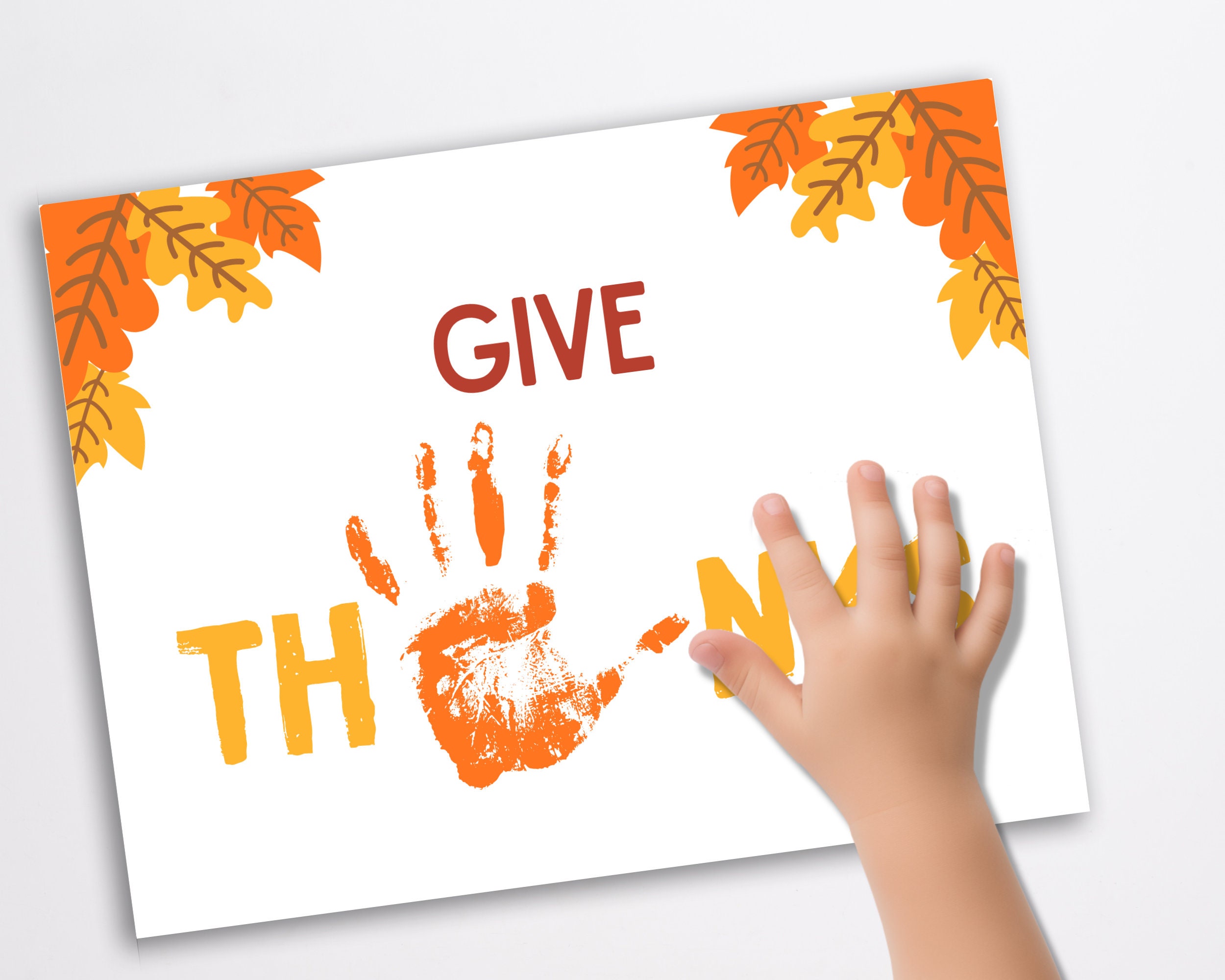 Thanksgiving Handprint Craft, Handprint Thanksgiving, Fall Handprint ...