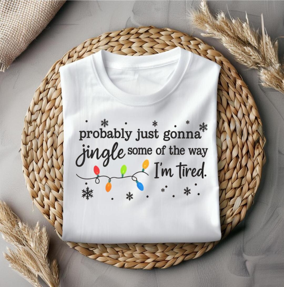 Funny Christmas Jingle PNG | Tired Mom Xmas Design (digital Download ...