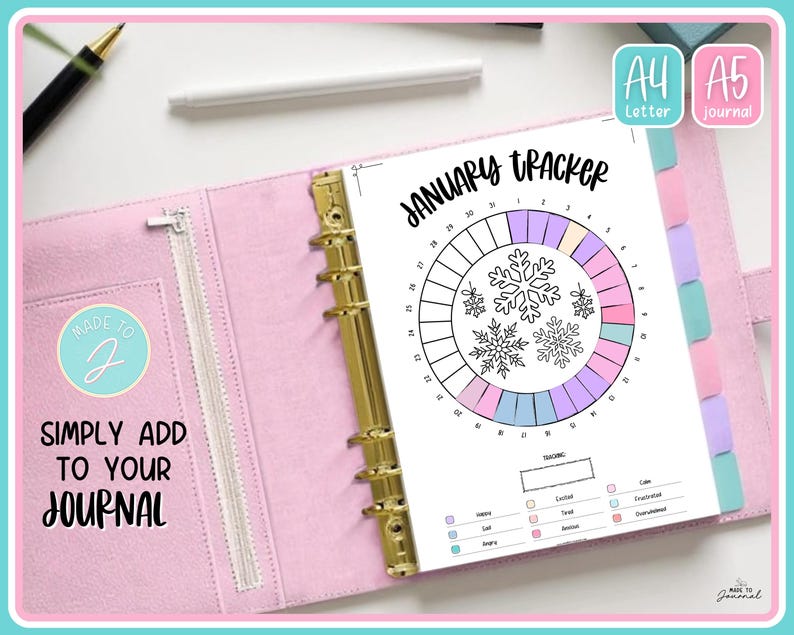 Monthly Tracker BUNDLE, 2026 Bullet Journal Trackers, Bujo Planners ...