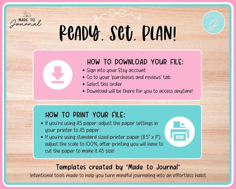 Supplement Tracker - Printable Journal Tracker, Bullet Journaling ...
