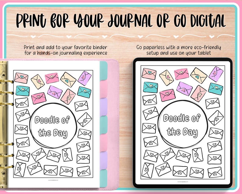 Doodle of the Day BUNDLE, 2026 Bullet Journal Trackers, Bujo Planners ...