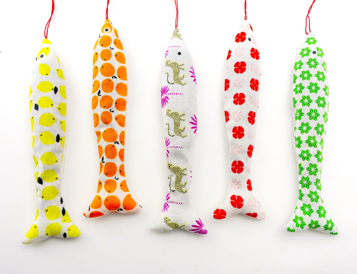 Handmade Organic Cotton Fish Lavender Fish Sachet Lavender - Etsy