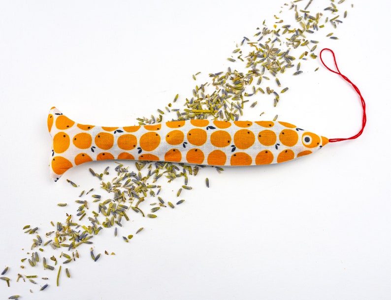 Handmade Organic Cotton Fish Lavender Fish Sachet Lavender - Etsy