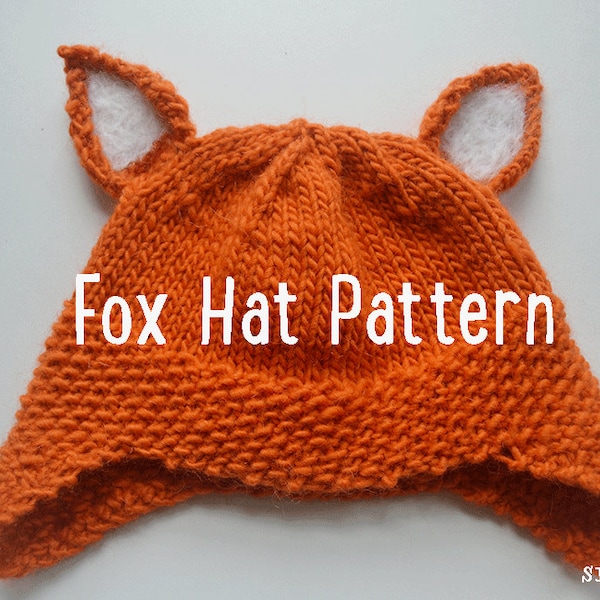 Fox Hat Pattern - Etsy