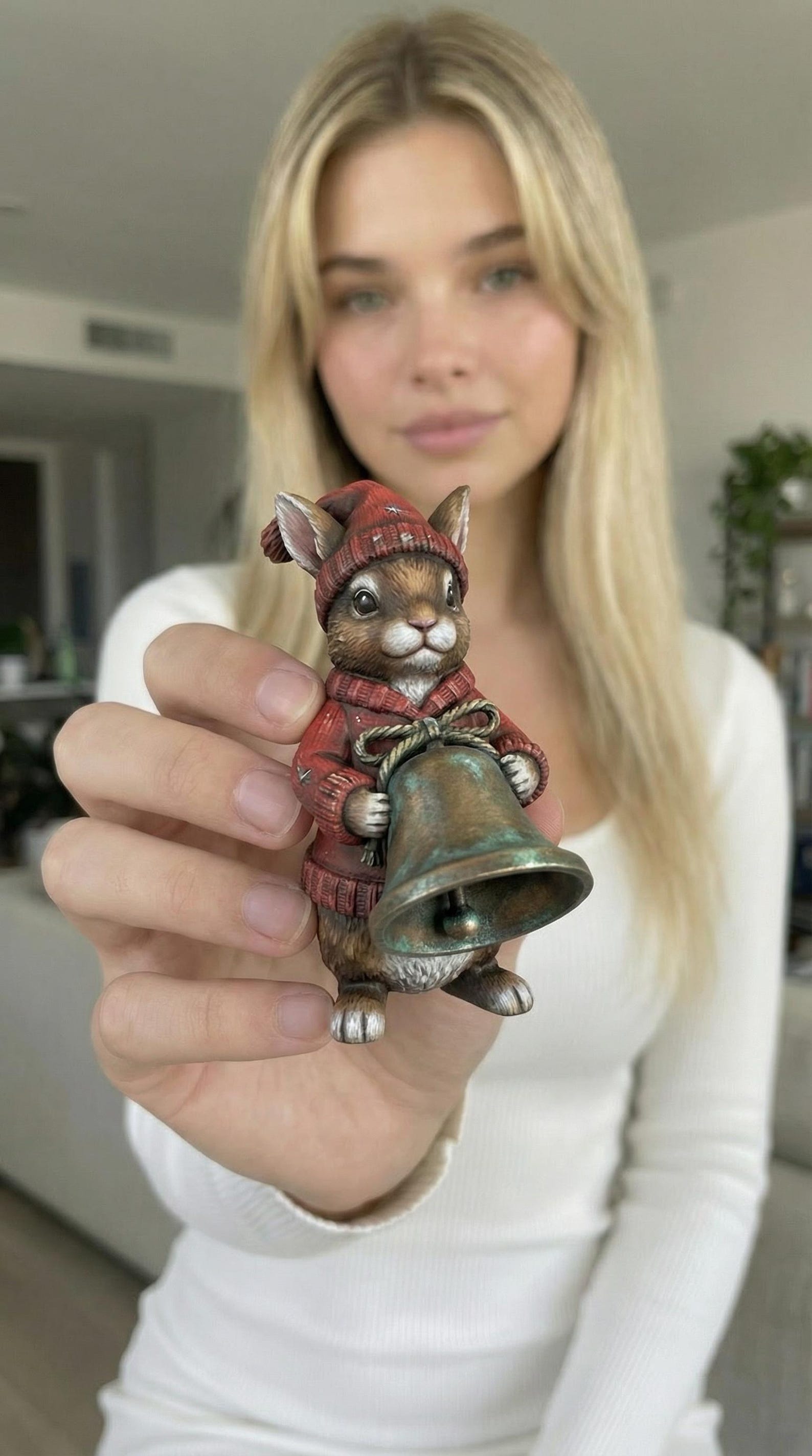 Christmas Mouse STL | Cute Winter Mouse Figurine | Holiday Decor 3D ...