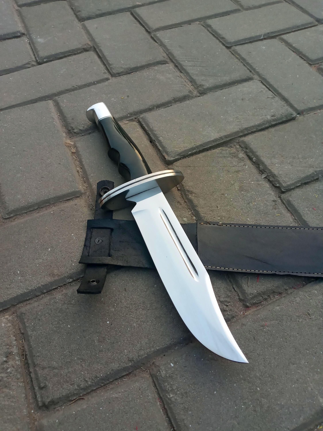 Ghostface Scream Knife Replica Handmade Buck 120 Horror Prop Christmas ...