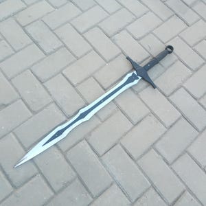Personalized Dragonbone Sword Handmade Silver Steel Fantasy Sword - Etsy