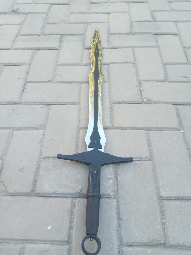 Personalized Dragonbone Sword Handmade Silver Steel Fantasy Sword - Etsy