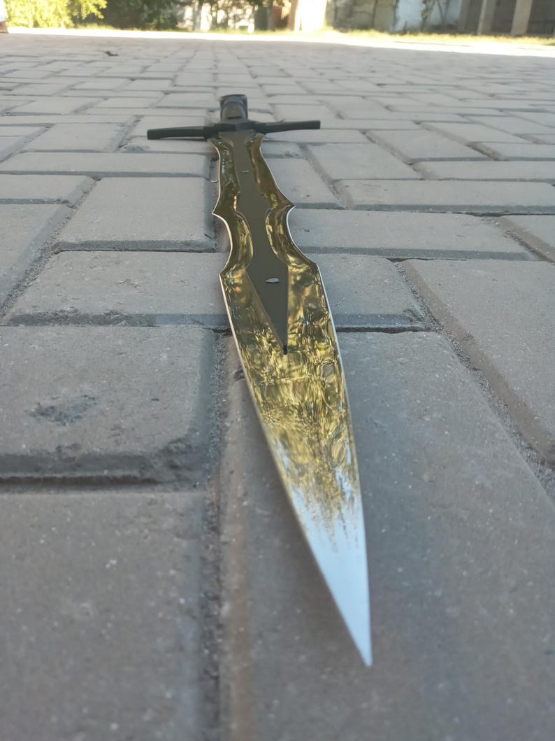 Personalized Dragonbone Sword Handmade Silver Steel Fantasy Sword - Etsy