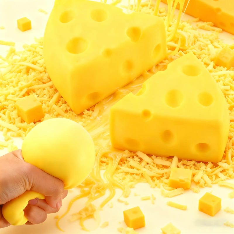 Cheese Squishy - Etsy