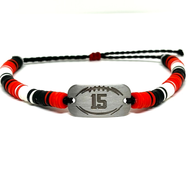 Football Bracelet - Etsy