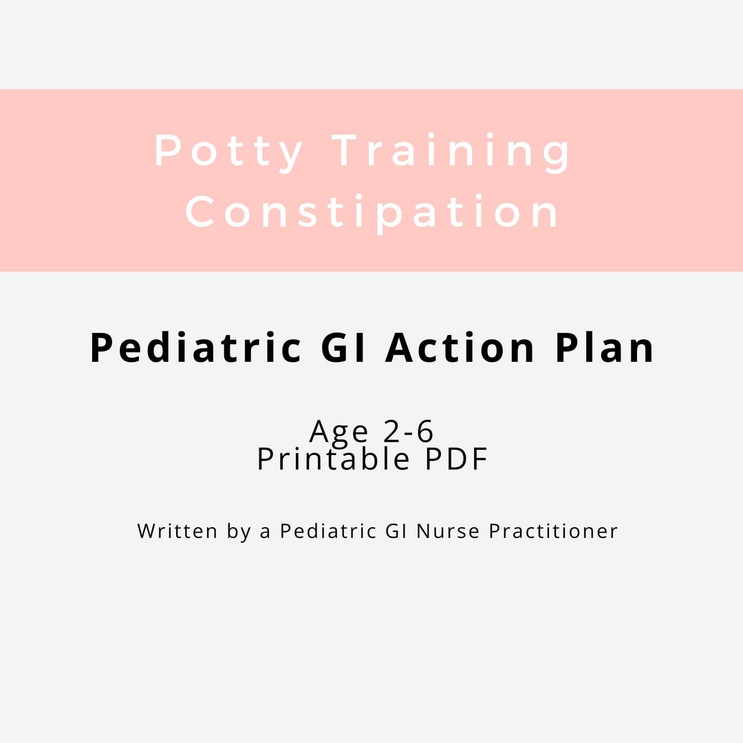 Potty Training Constipation | Pediatric GI Action Plan | Toddler Poop ...