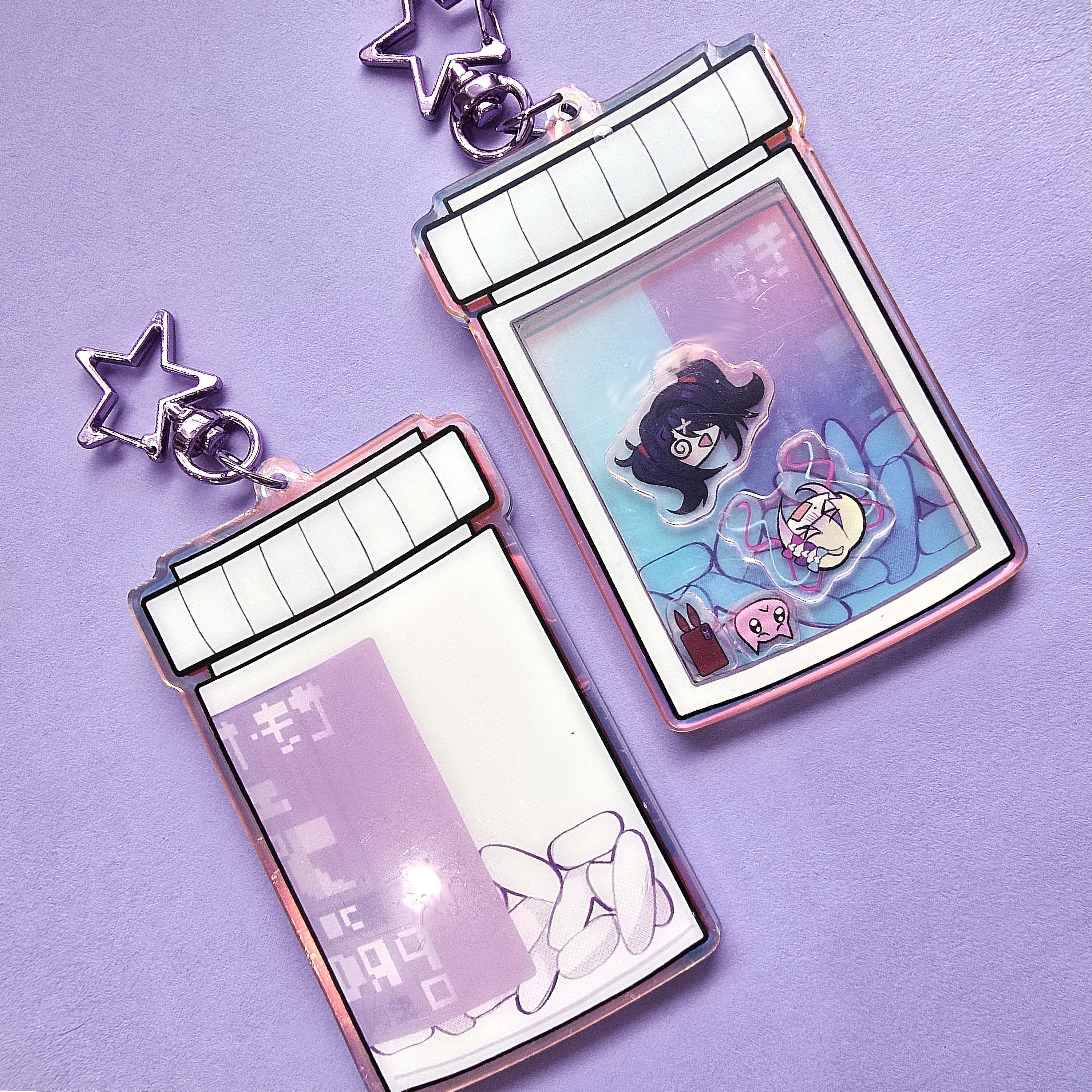 NSO Needy Streamer Overload || Ame Chan, Kangel || 3.5" Shaker Charm - Etsy