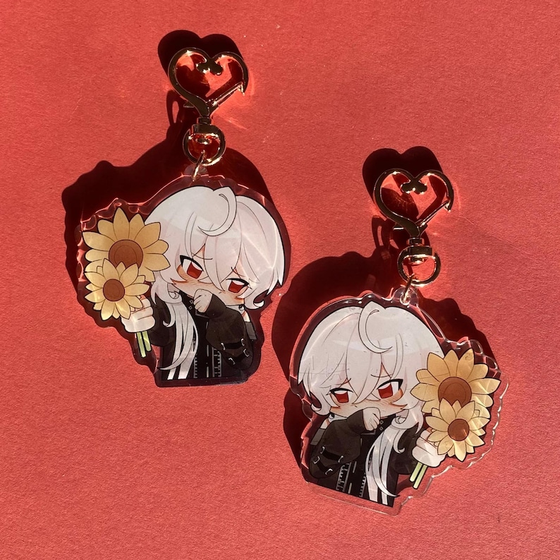 PREORDER ADWD A Date With Death || Casper Sunflower Charm || 2.5" in ...