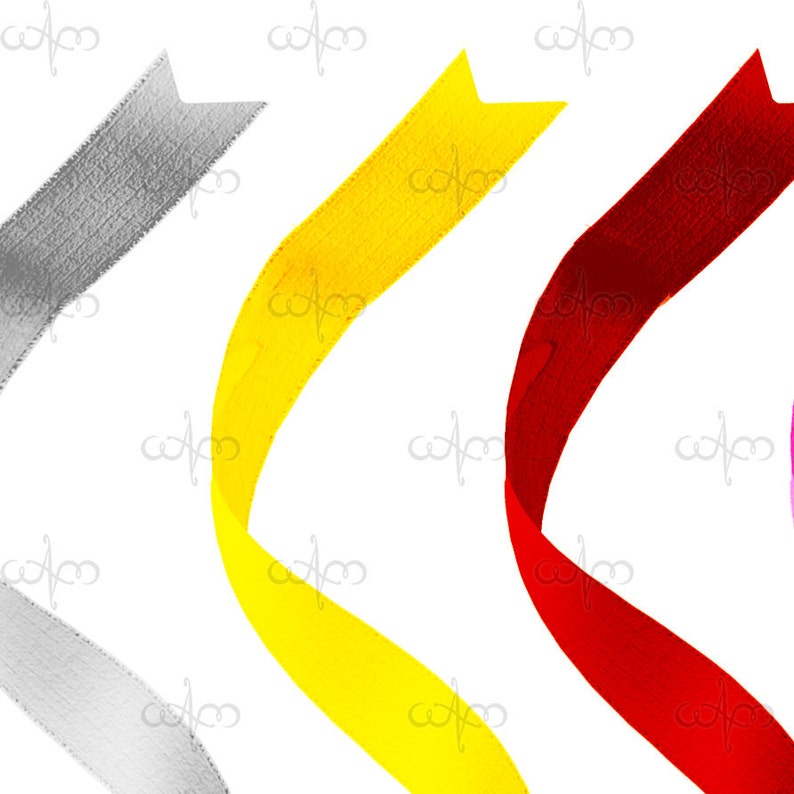 Ribbon Clip Art Graphic Design Pattern for Your Art Projects - Etsy