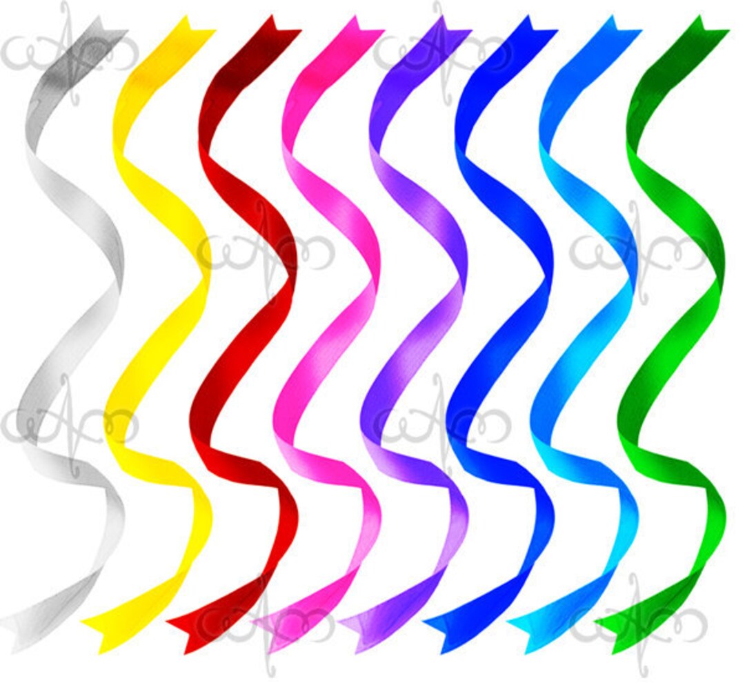 Ribbon Clip Art Graphic Design Pattern for Your Art Projects - Etsy