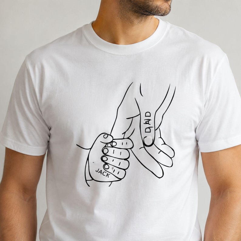 Personalized Dad Grandpa Hands SVG PNG Bundle (digital Download) - Etsy UK