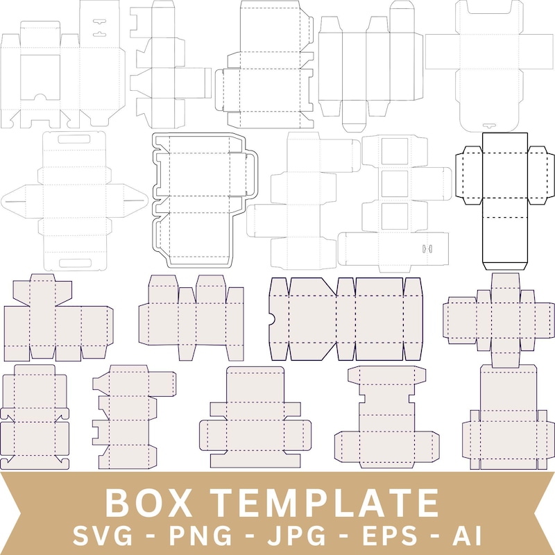 Blind Box Template Ai - Etsy