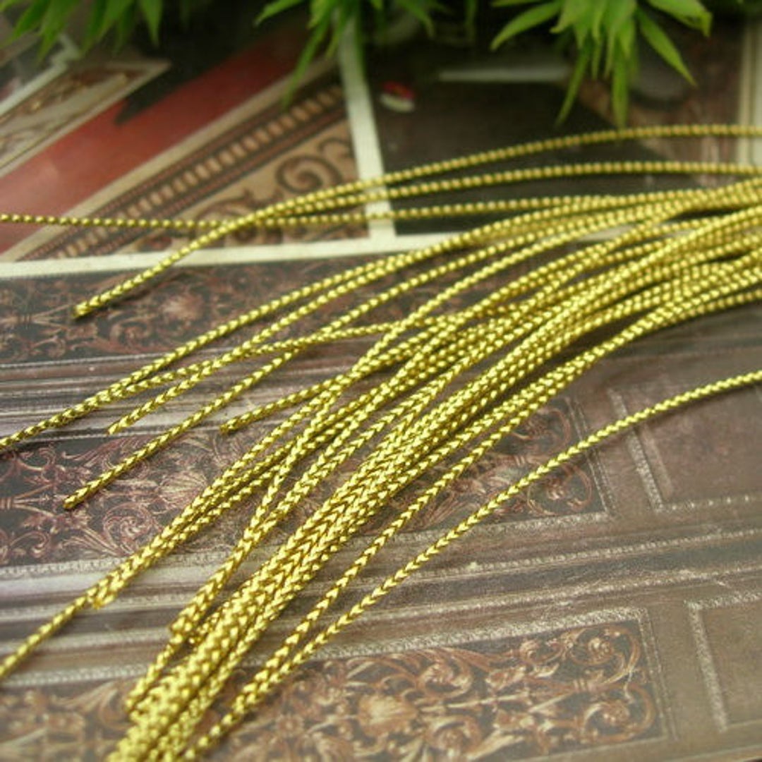 24pcs 1.1 Yard (39 Inch) 1mm Gold String - Etsy