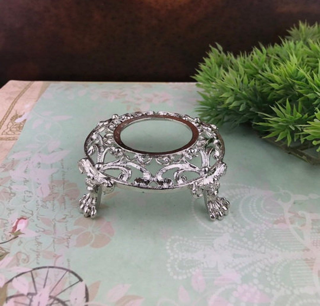 Last: 1pcs ( 20 X 75mm) Silver Plated Display Stand for Emu Egg Stand ...