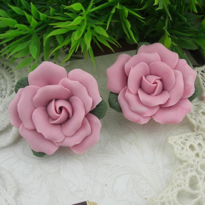 Ceramic Rose - Etsy