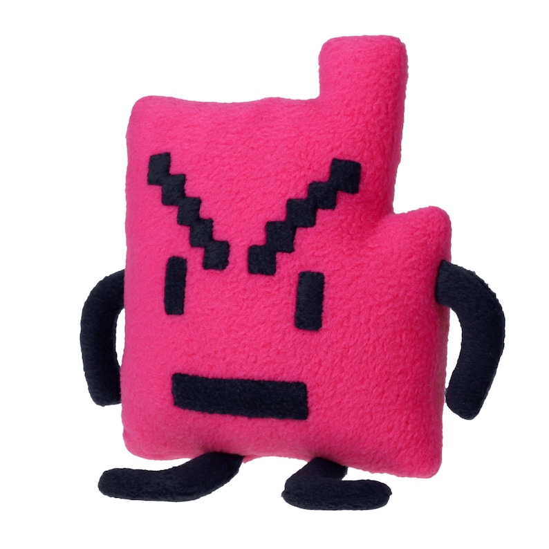 Err Plush - Aqua Teen Hunger Force Mooninite, Pink Alien Plushie - Etsy