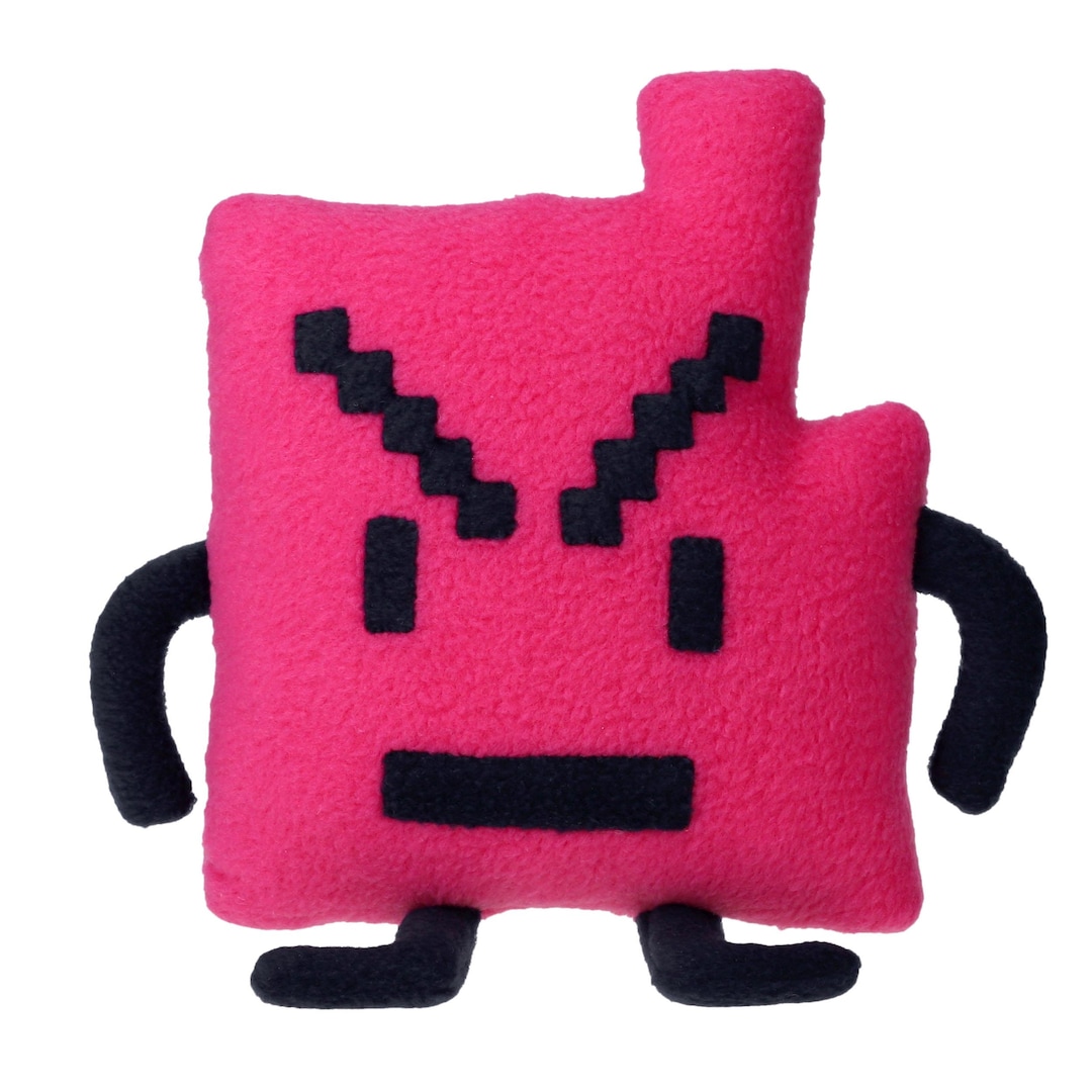 Err Plush - Aqua Teen Hunger Force Mooninite, Pink Alien Plushie - Etsy