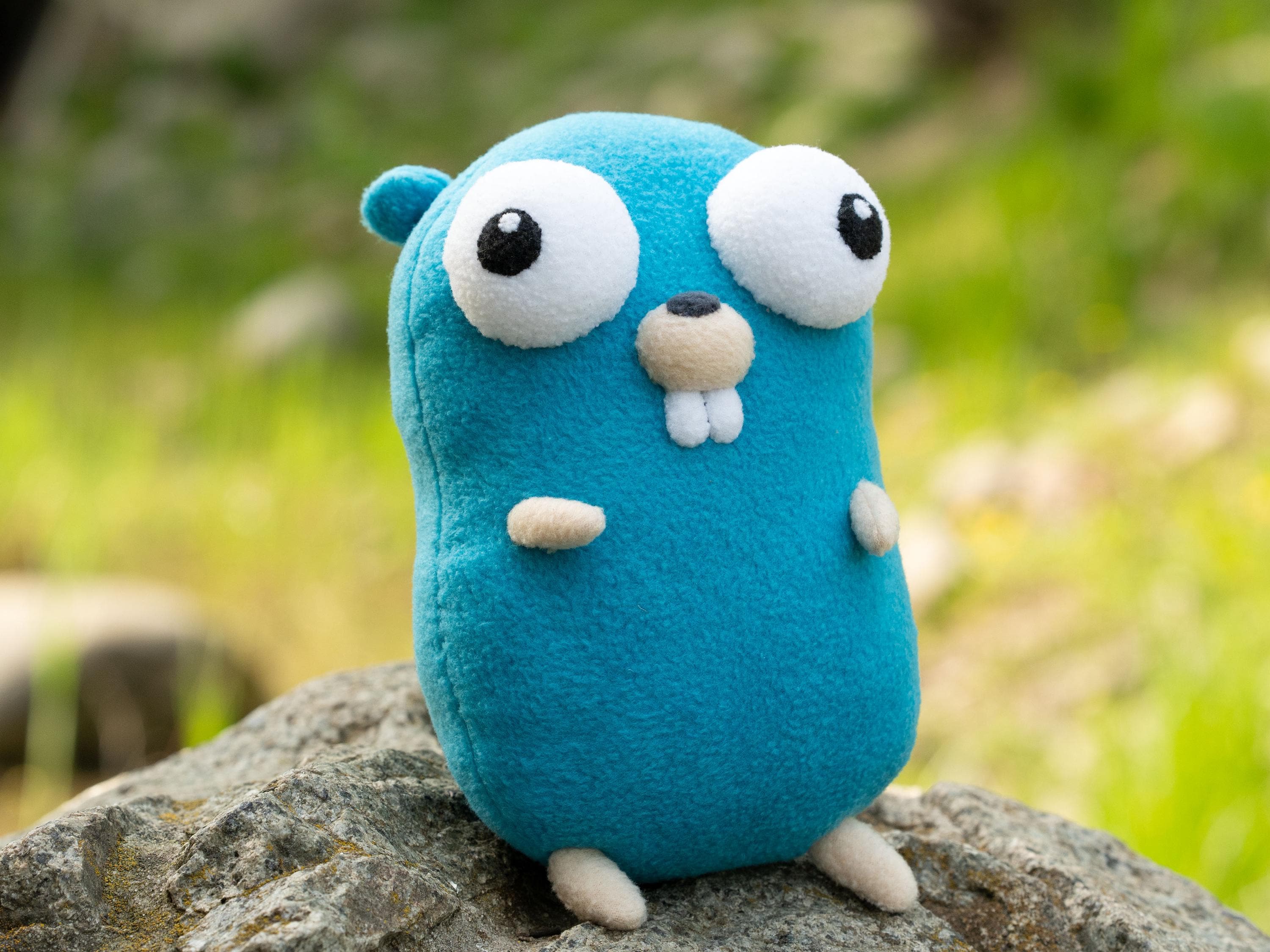 Gopher Plush – Go Mascot Toy | Geeky Programmer Gift | Handmade Soft ...