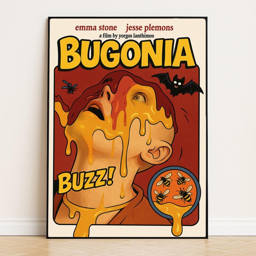 Bugonia Movie Poster Digital Download | Retro Horror-style Art Print ...